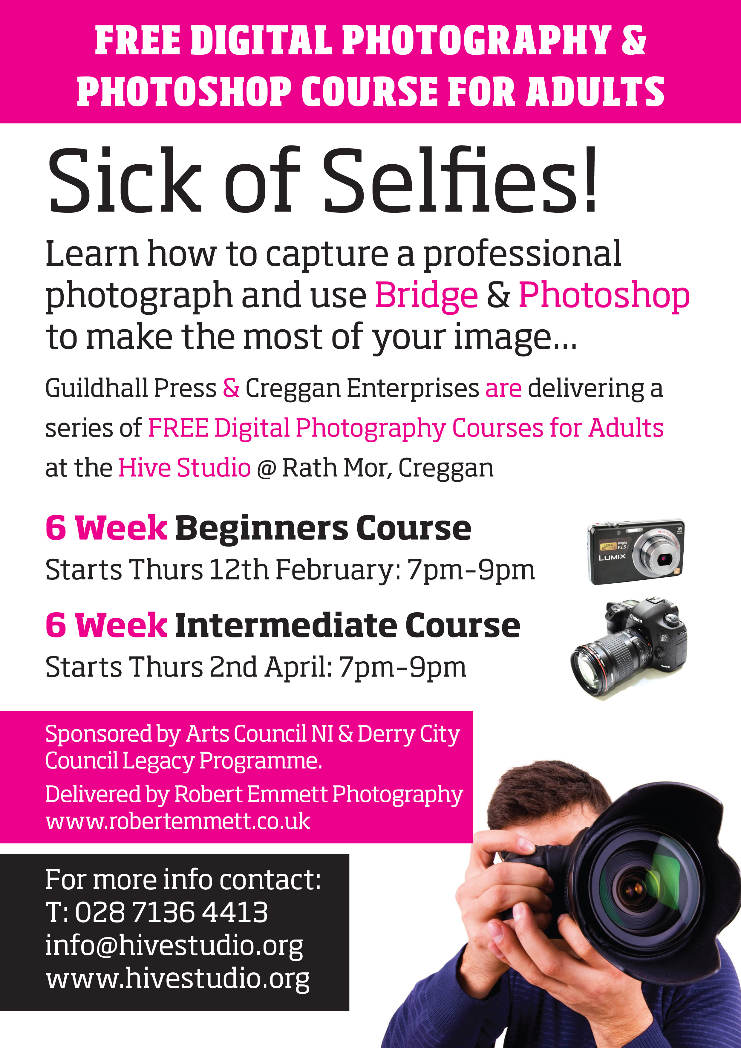 Digital Photography Courses | The Hive studio @ Rath Mor